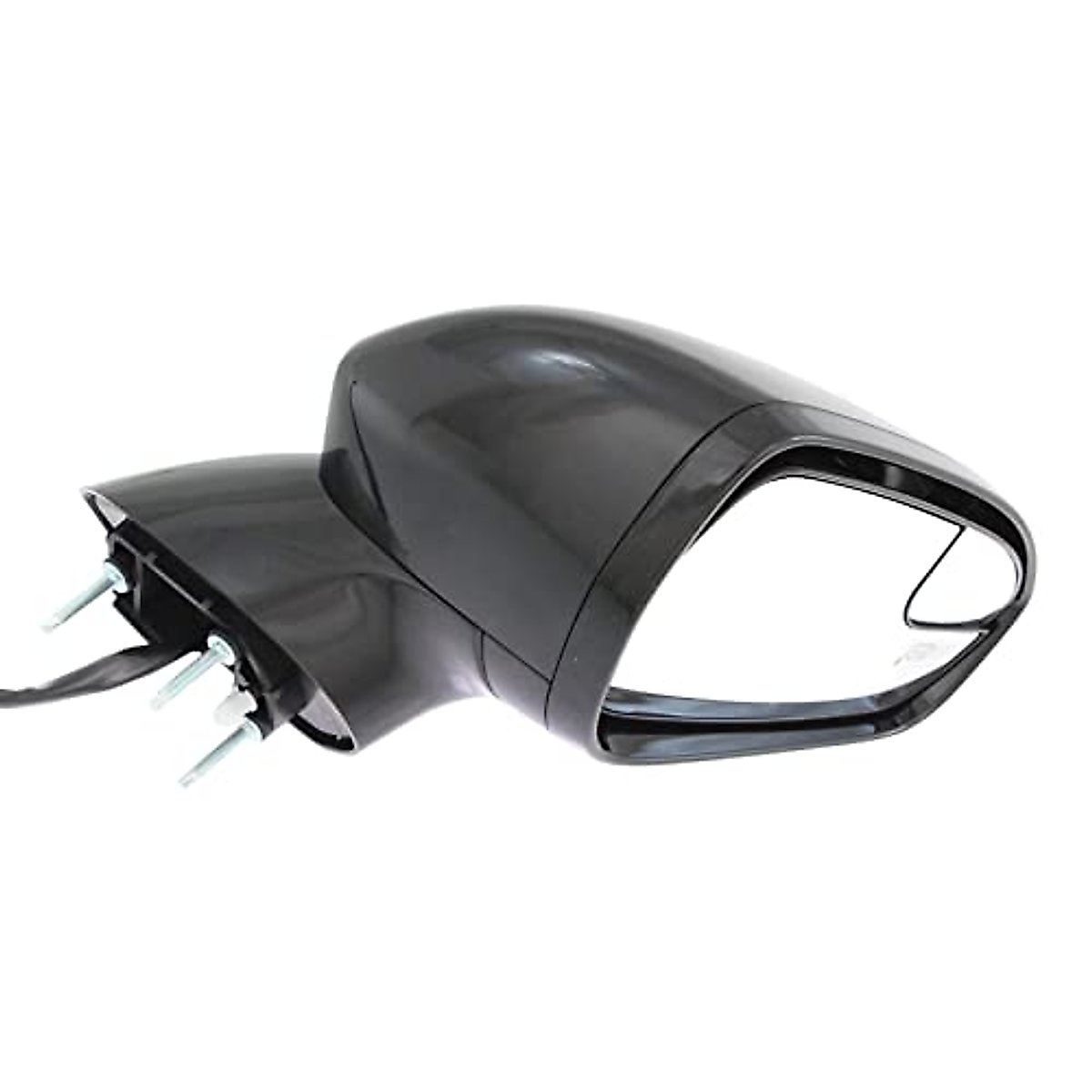 Kool Vue Passenger Side Power Heated Mirror for Ford Fusion 2013-2014 With Signal Light, Spotter Glass & Puddle Lamp; Without Memory Paintable