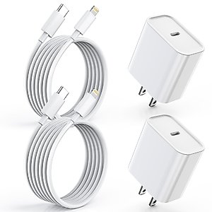 Long iPhone Charger Super Fast Charging,[Apple MFi Certified] 2Pack USB C iPhone Fast Charger Block 6FT Type C to Lightning Cable Cord Apple Charging for iPhone 14 13 12 11 Pro Max XS XR X 8 Plus iPad