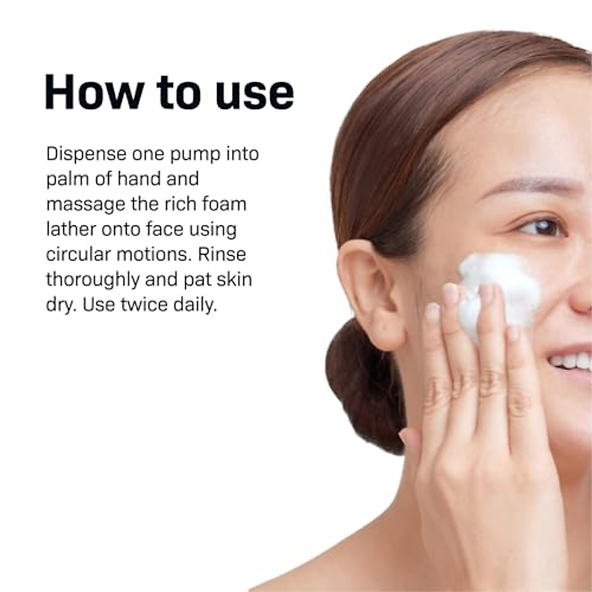 Revision Skincare Gentle Foaming Cleanser, Soap Free Facial Cleanser and Makeup Remover, Soothing and Moisturizing, 5 fl oz