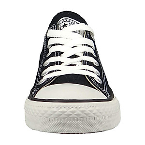 Converse Chuck Taylor All Star Canvas Low Top Sneaker,Black,7.5 US Men/9.5 US Women