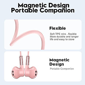 USB C Headphones for Samsung Galaxy S24 S23 Ultra S22 S21 FE S20 A54 A53 USB C Earphones with Mic Volume Control Wired Earbuds USB Type C Headphones for iPhone 16 15 Pro Max Plus iPad Pro Pixel 8 7 6a