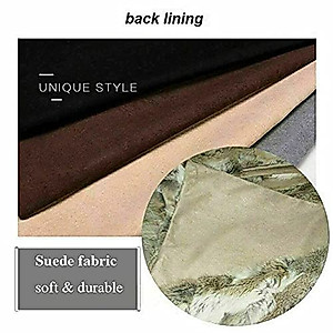 Natural Real Luxury Rabbit Fur Rug Throw Blanket Rug Premium Quality Thick and Lush Tan(55in x 63 in)