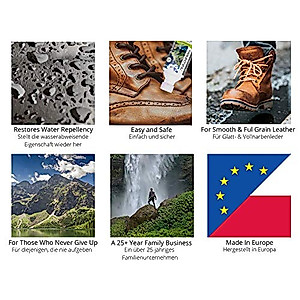 Mountval Water Repellent Leather & Soles Waterproofer For Leather Trekking Shoes