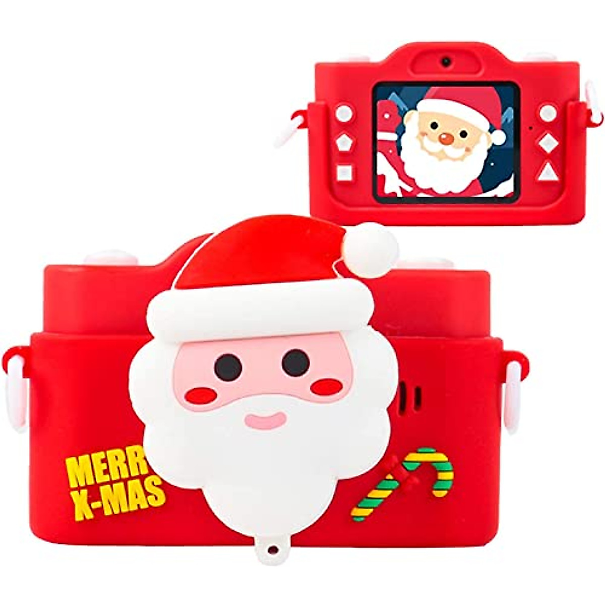 Kids Selfie Camera, Christmas Camera Gifts for Boys and Girls, HD Digital Video Cameras for Toddler, Portable Mini Camera Toy for 3 4 5 6 7 8 Years Old Children