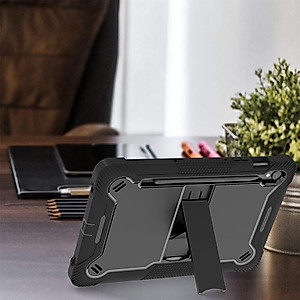 Bingcok for Samsung Galaxy Tab S9 11 Inch Case/Galaxy Tab S9 FE 5G 10.9 Case, Heavy Duty Rugged Full-Body Hybrid Shockproof Drop Protection Cover for Samsung Galaxy Tab S9 /S9 FE Tablet 2023 (Black)