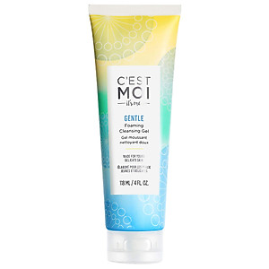 C'est Moi Gentle Foaming Cleansing Gel | Fragrance-Free Gel Cleanser made with Organic Aloe, Calendula and Strawberry, Kiwi, Apple Extracts, Gentle, Nourishing, Clearing, Balancing, 4 fl oz.