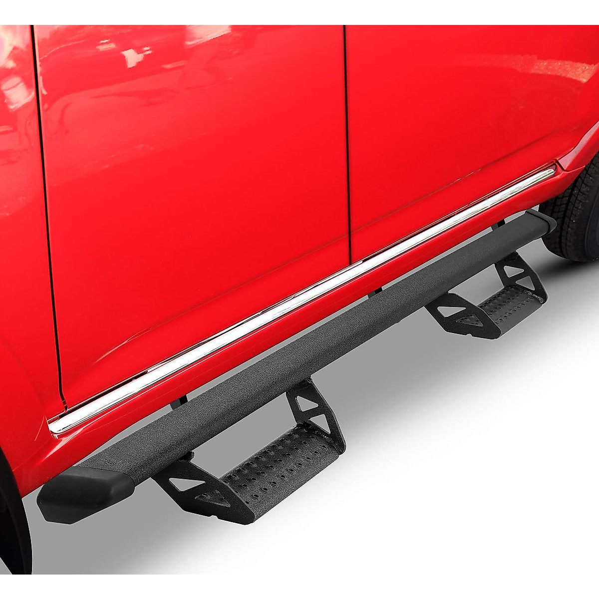 OTHOWE Running Boards Compatible with 2005-2023 ToyotaTacoma Double Cab/Crew Cab with 4 Full-Size Doors (Driver and Passenger Side), Tacoma Step Bars Drop Step Style, 3 Inches.