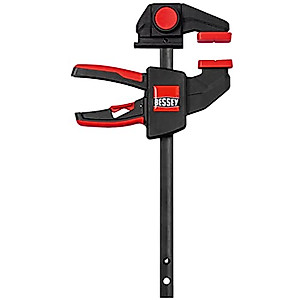 BESSEY EZR-SET, 6 In., One Hand Table/Track Clamp, Multi-Use