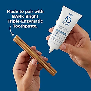 BARK Bright Dental Sticks for Large Dogs Chews, 12.2 oz., Count of 15