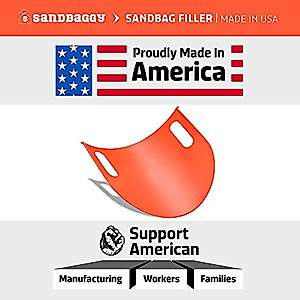 Sandbaggy Sandbag Filler | Made in USA | One Man Operation | Fills Sandbags 2X Faster Than Shovel | Only 10 Seconds to Fill A Bag | Heavy Duty Construction For Long Term Use | Can Fill Sand Or Gravel