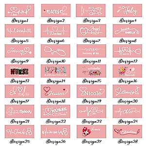 Nurses Week Gift Personalized Stethoscope Case Custom Nurse Name Stethoscope Holder Case Customized Name Lightweight Hard Carrying Storage Bag with Pocket for Nurse Doctor Medical Assistant