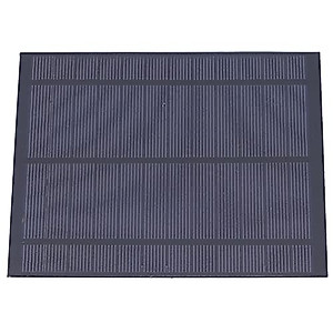 01 Greenhouse Ventilator, Solar Panel Cooling Fan Portable 6V 5W Ventilation Equipment for Chicken Houses for Tree Houses for Pet Houses for Kennels