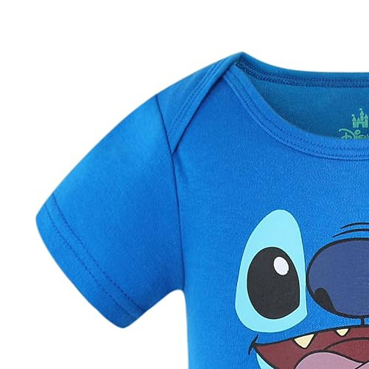 Disney Lilo and Stitch Baby Boys’ Bodysuit Costume and Cap for Newborn and Infant – Blue