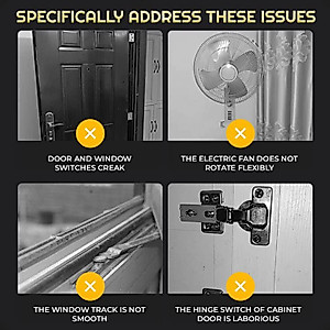 MONEYN Micromolecular Lubricant for Equipment, Curved Catheter, Safe Friendly Multi-Use Lubricant, Restore, Lubricate, Protect, Remove Rust for Hinges, Doors, Keyhole, Fans, Bearing Gear (60ml)