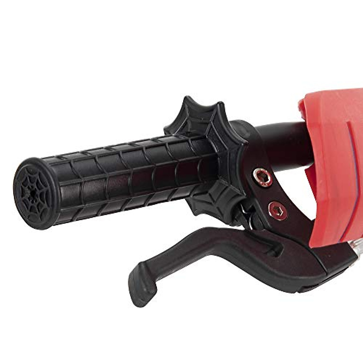 Huffy Marvel Spider-Man Kid Bike Quick Connect Assembly, Handlebar Plaque & Training Wheels, 16" Wheel, Red