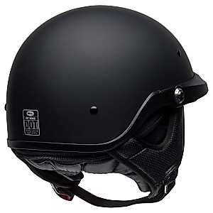 Bell Pit Boss Open-Face Motorcycle Helmet (Solid Matte Black, XXX-Large)