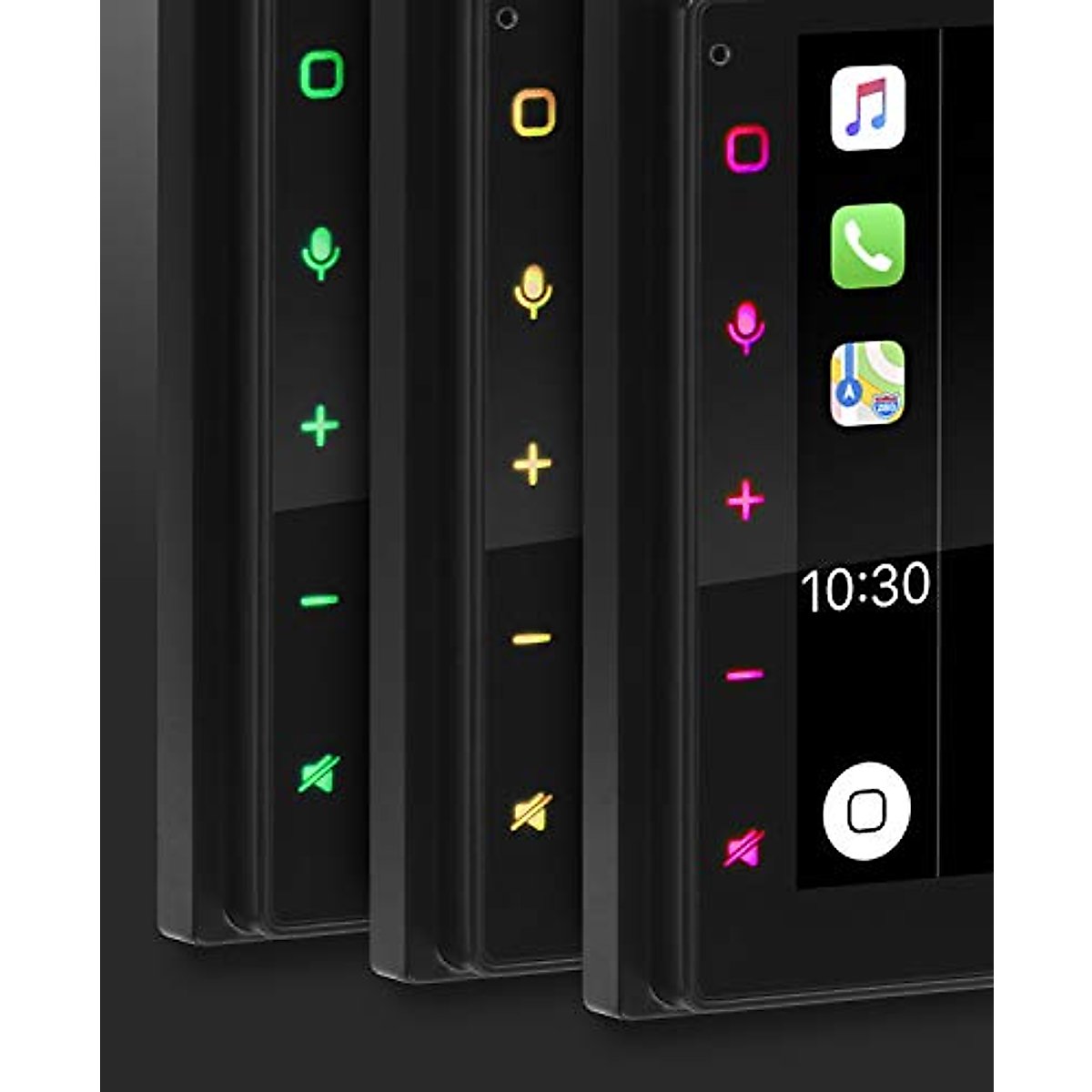 BOSS Audio Systems Elite Series BE950WCPA Wireless Apple CarPlay Android Auto Car Multimedia Player - 6.75 Inch Capacitive Touchscreen, Bluetooth, No DVD, Multicolor Illumination, High Resolution FLAC