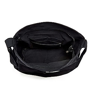 Large Hobo Bag Crossbody Shoulder Bag with Multiple Pockets Canvas Messenger Tote Bag for Women and Men