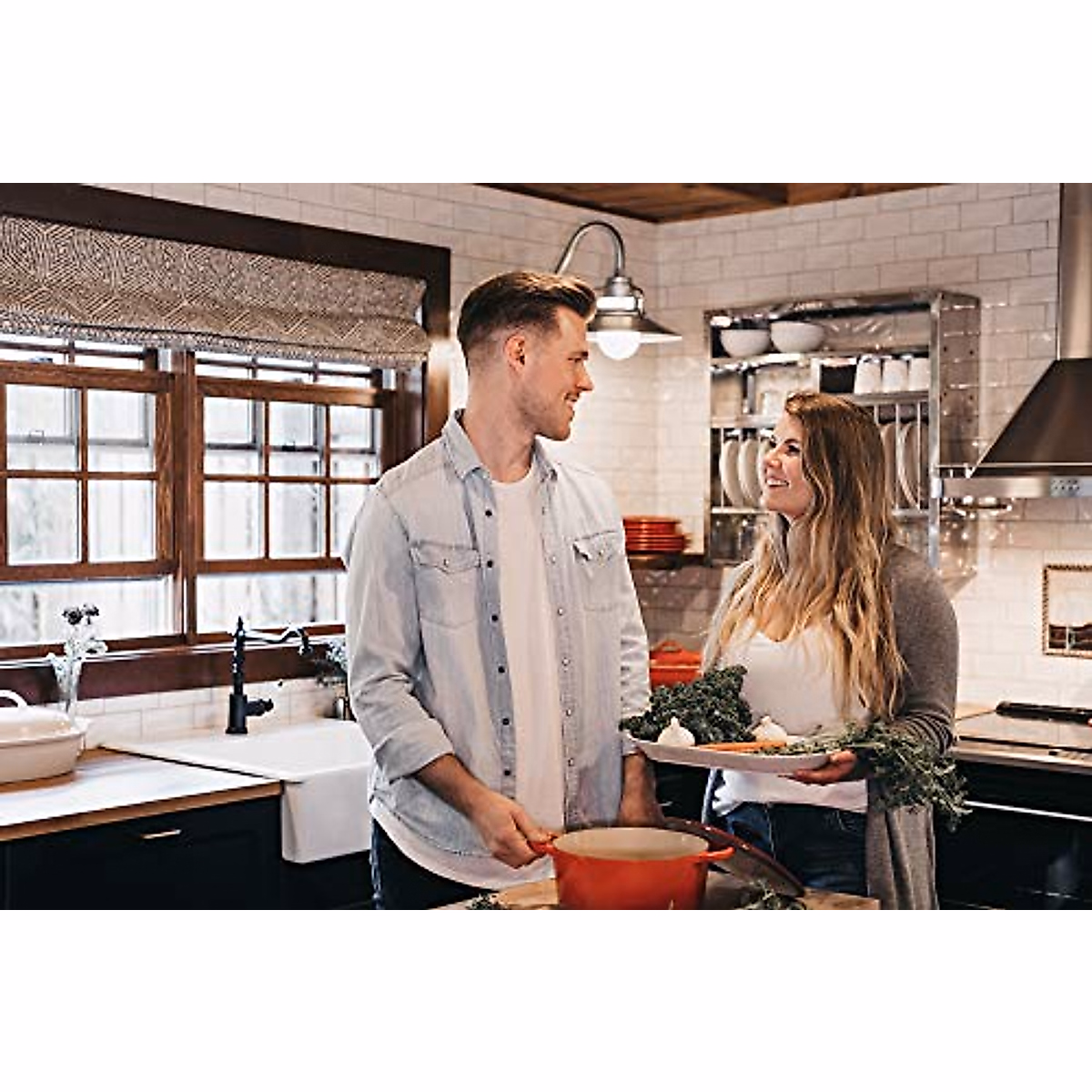 Le Creuset Enameled Cast Iron Signature Round Dutch Oven, 5.5 qt., Cerise