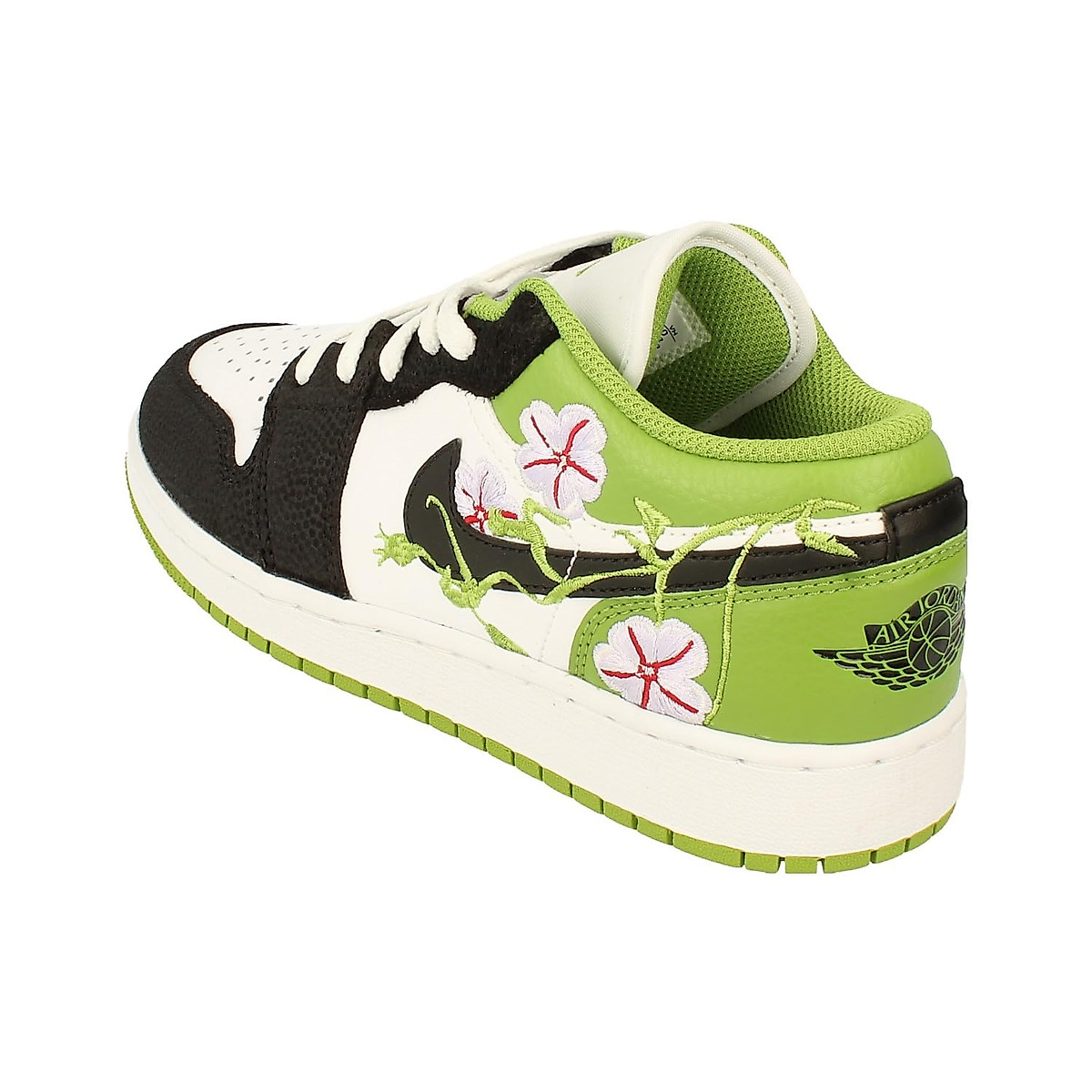 Jordan Youth Air 1 Low SE GS DQ8389 100 Floral - Size 7Y