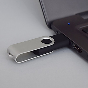 VICFUN 50pcs 8GB Flash Drives 8GB USB Pen Drive USB 2.0-Black