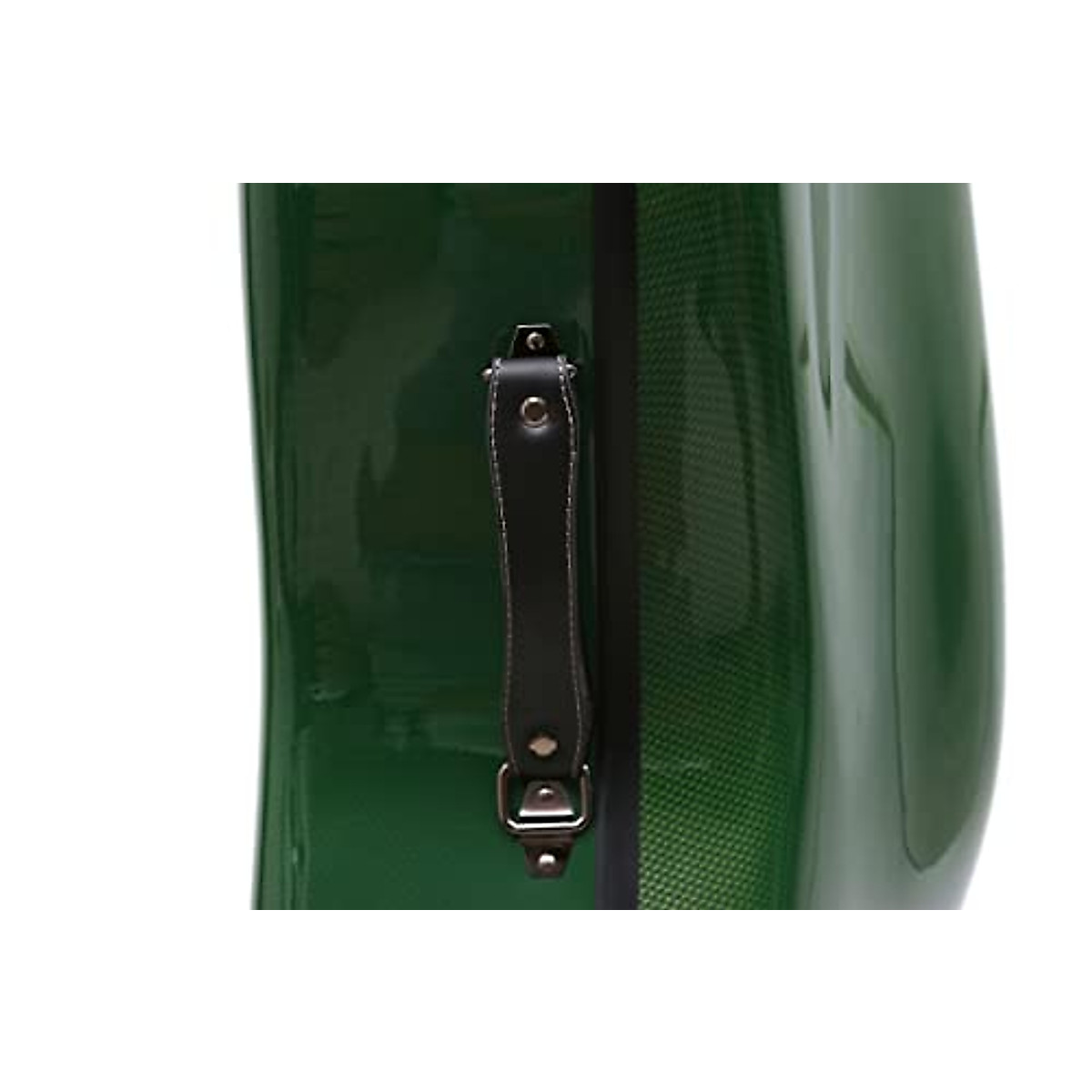 yinfente 4/4 Cello case Carbon Fiber Cello Box Full size Hard case Hard Shell Strong Light 4kg weight Pink color Support 300kg pressure (Green)