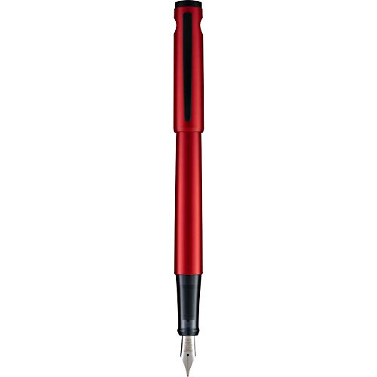PILOT Explorer Lightweight Fountain Pen in Gift Box, Includes CON-B Converter; Red Barrel, Medium Nib (12295)