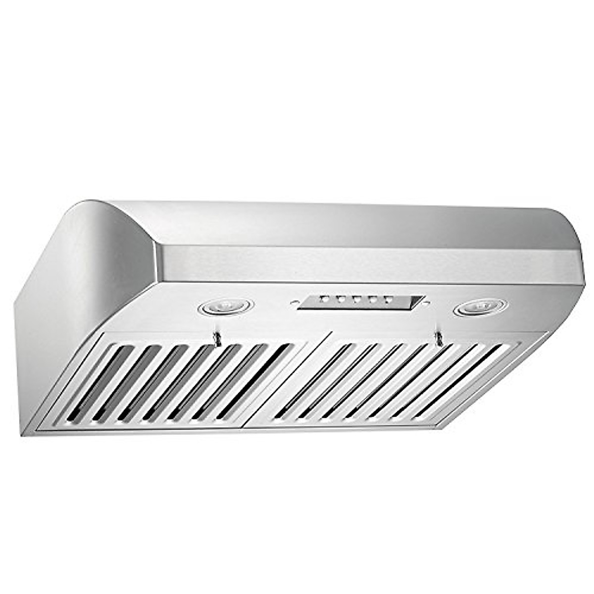 KOBE CHX2230SQB-1 Brillia 30-inch Under Cabinet Range Hood, 3-Speed, 680 CFM, LED Lights, Baffle Filters, Stainless Steel