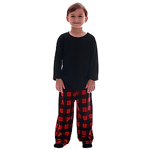 #followme Family Pajamas Microfleece Kids Pajama Set 45579-10195-10-12