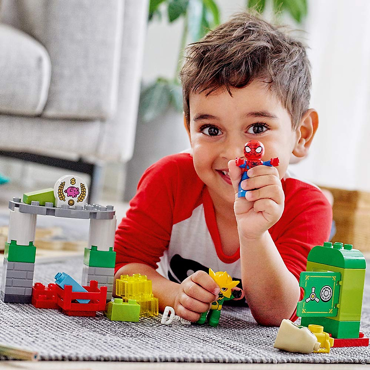 LEGO DUPLO Marvel Super Hero Adventures Spider Man vs Electro 10893 Building Blocks (29 Pieces)