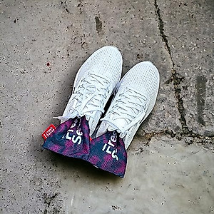 FreshSense - Odor Eliminator + Shoe deodorizer (2 Pack | 100g) Activated Bamboo Charcoal + Minerals - Air Purifying Bags - Natural Freshener Inserts for shoes, bags, gloves and more (Dyna Blend)