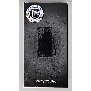 SAMSUNG Galaxy S23 Ultra 5G (SM-S918B/DS) Dual SIM 256GB 8GB RAM, GSM Unlocked International Version - Phantom Black