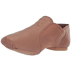 Capezio Women's E Series Jazz Slip-on Shoe, Skintone 60, 8