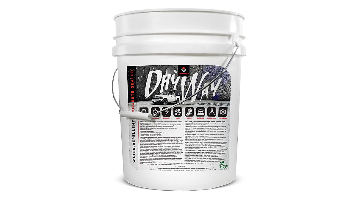 DryWay Water-Repellent Concrete Sealer - Long-lasting Protection