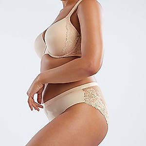 Savage X Fenty, Women's, Curvy Lace Back Hipster, Honey Nude, 2X