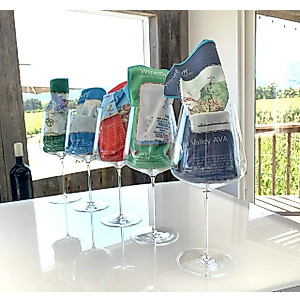 WineBuff Pro Microfiber Polishing Towel | Perfect for Wine Glasses, Kitchenware and More | Leaves Glass and Stainless Steel Spotless, 3 Pack