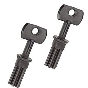 2 Pack of Irritrol Replacement Key, Rain Dial External Controller Key R8969, Pack of 2 Outdoor Replacement Keys for Irritrol Controller Sprinkler Irrigation Boxes with Included LED Keychain Light