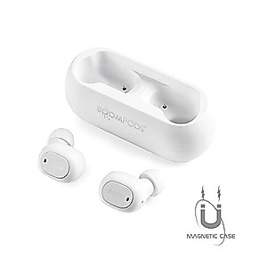 BoomPods Boombuds Go True Wireless - Best Sports Earbuds, Bluetooth, Portable Magnetic Charging Case, Water/Sweat Resistant IPX4, Instant Connect TWS