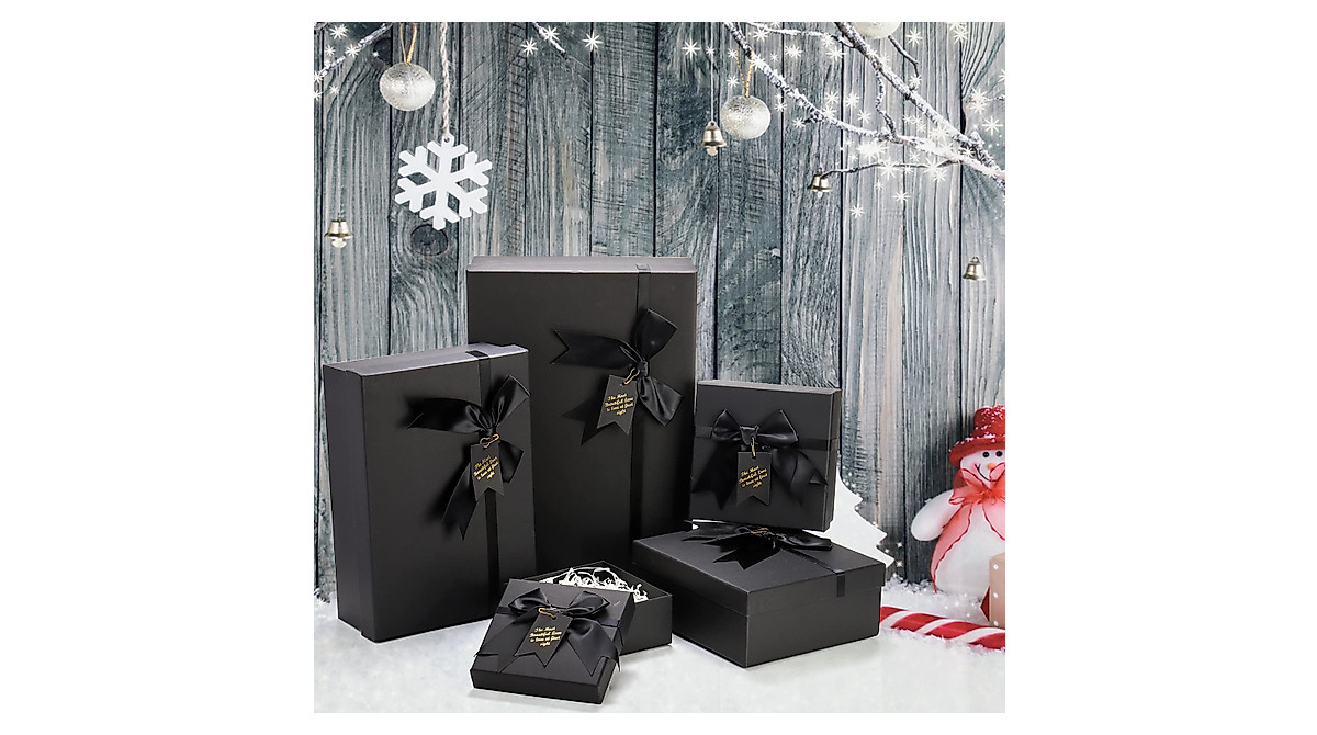 ZENFUN 5 Pack Nested Gift Boxes for All Occasions