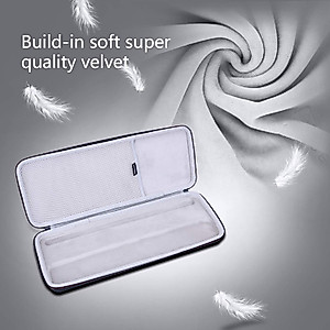 LTGEM Case Compatible with Logitech MX Keys S/MX Mechanical/MX Keys Wireless Keyboard(Inside: 17.1"x6"x1.1"), Case Only