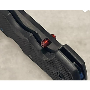 Red Titanium T8 Torx Thumb Stud For Cold Steel Recon 1 Voyager Code 4 Knife