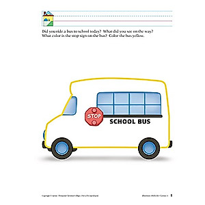 Readiness Skills K4 - Abeka 4 Year Old Kindergarten Development Skills Activity Student Work Book