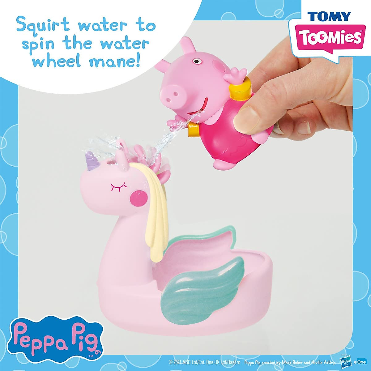 Toomies Peppa Pig Bath Toys - Baby Bath Toys Promote Dexterity and Motor Skills - Toddler Toys for Bath and Pool - Toddler Water Toys - Bath Squirties for Boys and Girls 18 Months and Up