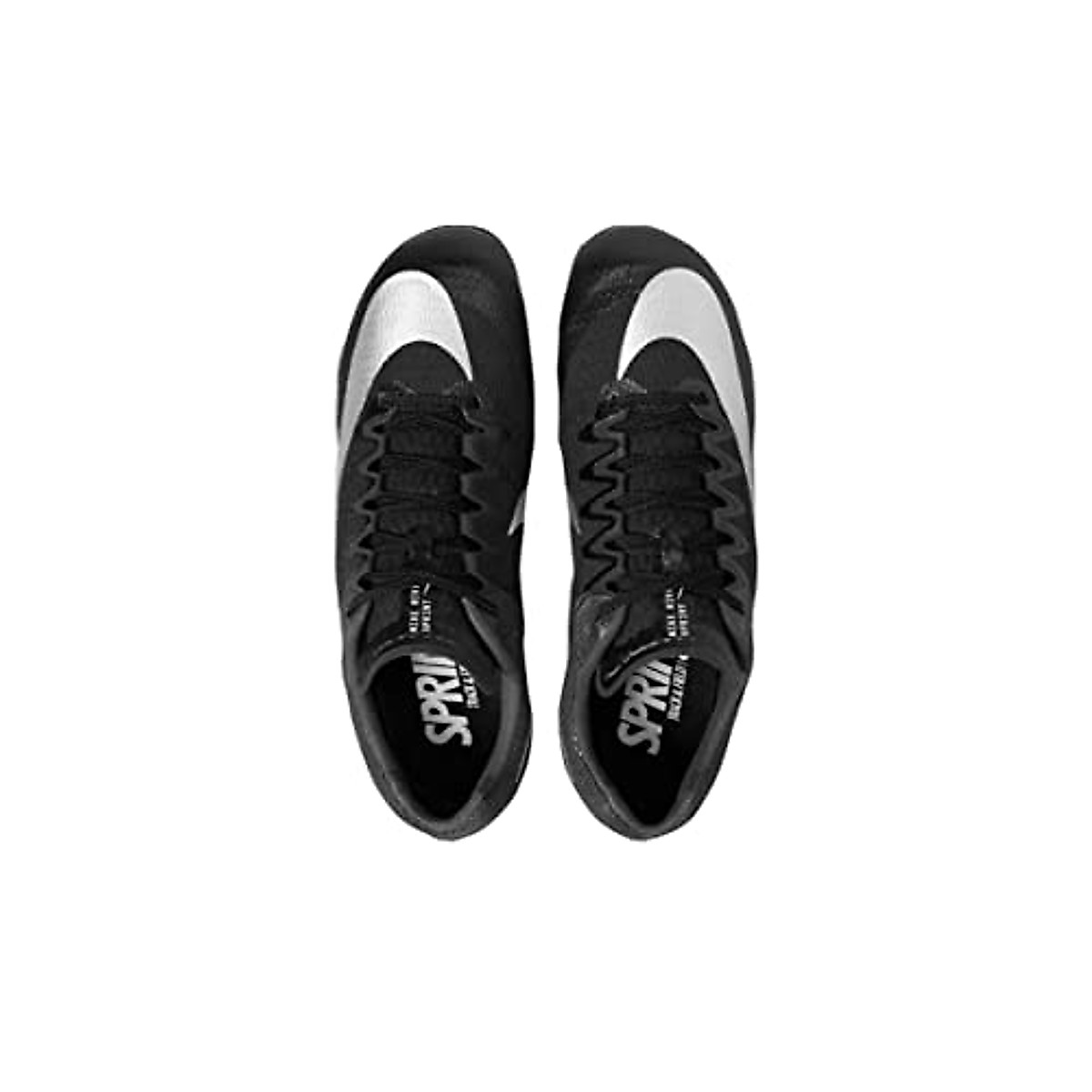 Nike Zoom Rival Sprint Track and Field Shoes nkDC8753 001 (Black/Metallic Silver, us_Footwear_Size_System, Adult, Men, Numeric, Medium, Numeric_9_Point_5)
