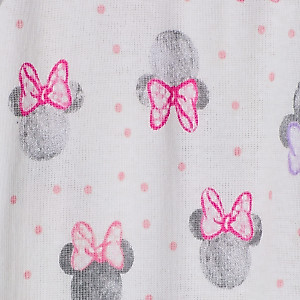 Disney Baby Girls' Minnie Mouse Snug Fit Cotton Pajamas (24 months, Minnie Bow)