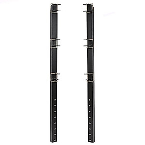 ECOTRIC Heavy Duty 3-Place Edgers Gas Weeder Trimmer Rack Holders for Open Landscape Trailer