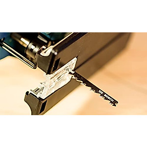BOSCH T5002 T-Shank Multi-Purpose Jigsaw Blades, 10 Piece, Assorted, Jig Saw Blade Set for Cutting Wood and Metal
