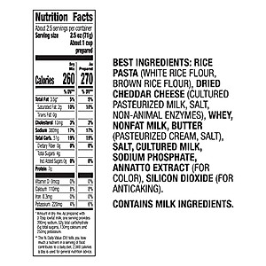 Annie's Gluten Free Macaroni and Cheese Dinner, Rice Pasta & Cheddar, 6 oz. (Pack of 12)