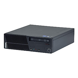 Lenovo Thinkcentre M73 SFF i3 Desktop Computers Small Form Factor Windows 10 Pro, 8GB Ram 500GB Hard Drive, WiFi, DVD, VGA, DP Port, Keyboard and Mouse (Renewed)