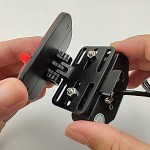 Rear Camera Holder Rear Window Bracket for Most Rear Camera Dash Cam AZDOME M550 PG17 PG19X M01 Pro M550 Max Car Rear Cam for REDTIGER F7N, CHORTAU, Kingslim, Z-Edge